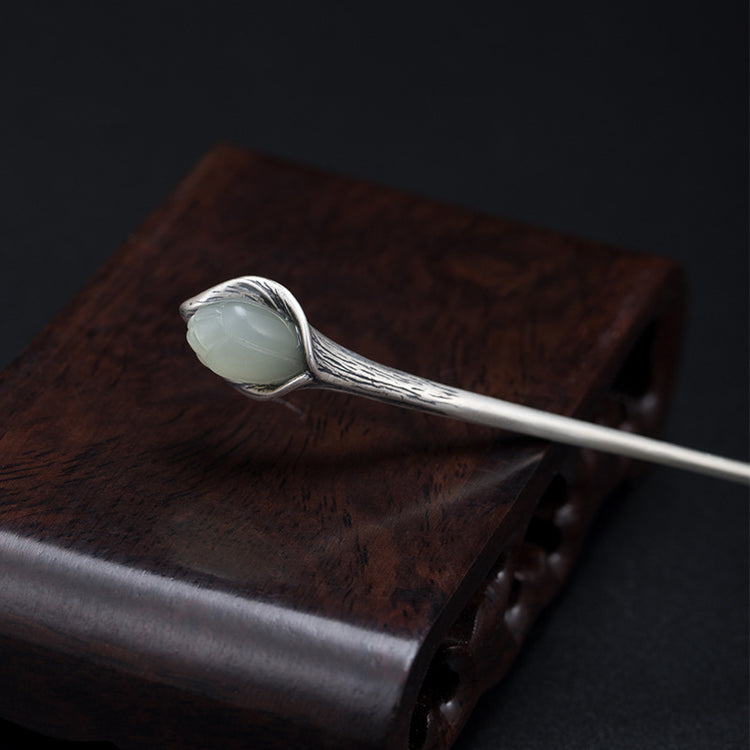 Jade Hair Sticks - The Hair Sticks