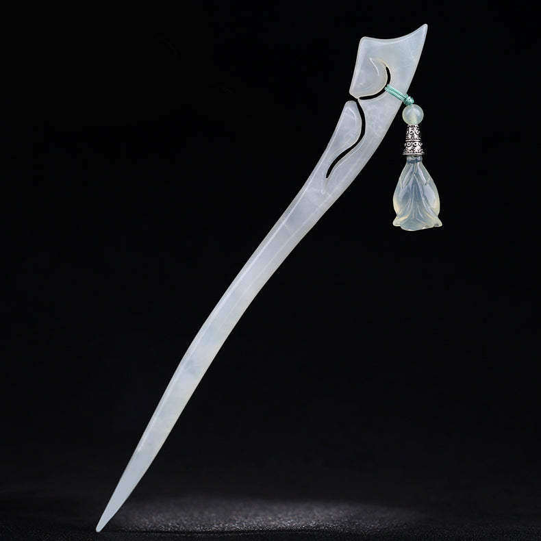 Jade Hair Sticks - The Hair Sticks
